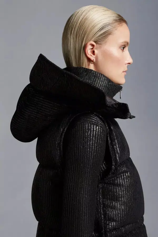 Moncler Down Gilet With Rope Belt