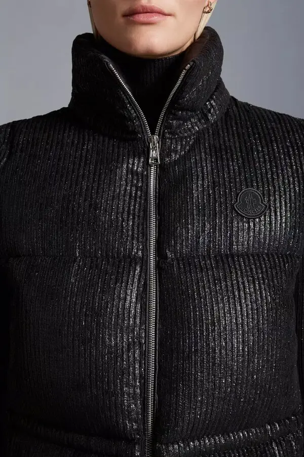 Moncler Down Gilet With Rope Belt