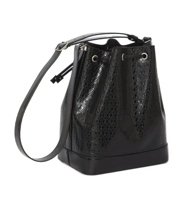 Saint Laurent Monogram Drawstring Bucket Bag
