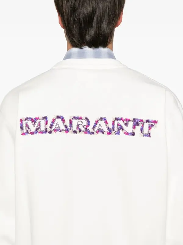 Isabel Marant Étoile Embroidered Logo Sweatshirt