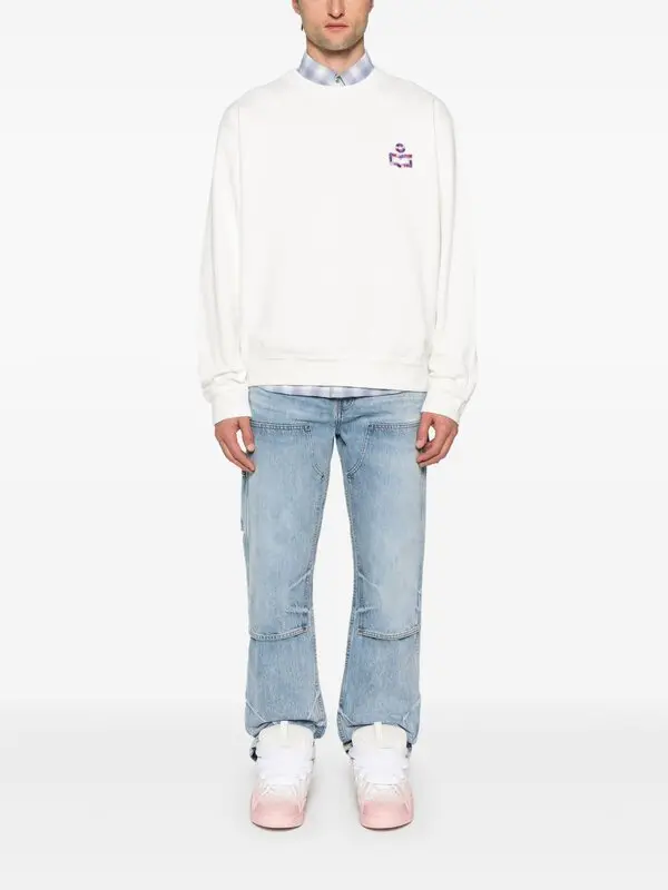 Isabel Marant Étoile Embroidered Logo Sweatshirt