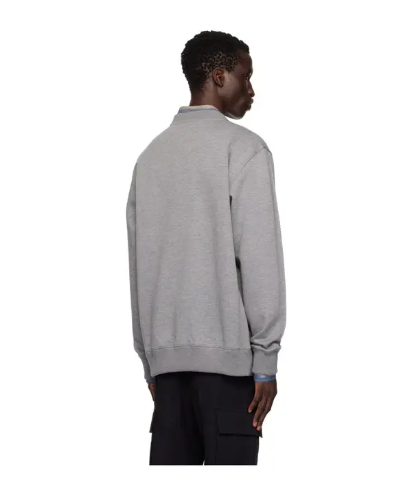 Givenchy Logo Embroidered Ribbed Round Neck Sweater