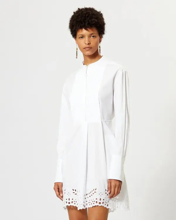 Isabel Marant Étoile Rheana Pleated Shirt Dress