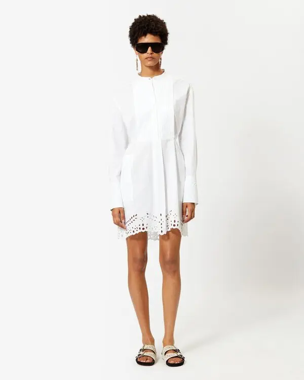 Isabel Marant Étoile Rheana Pleated Shirt Dress