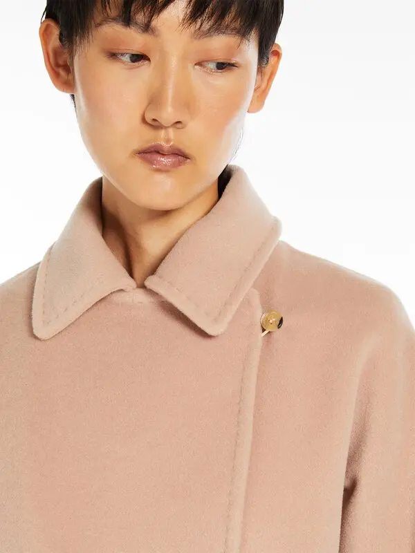 Max Mara Cashmere And Wool Wrap Coat