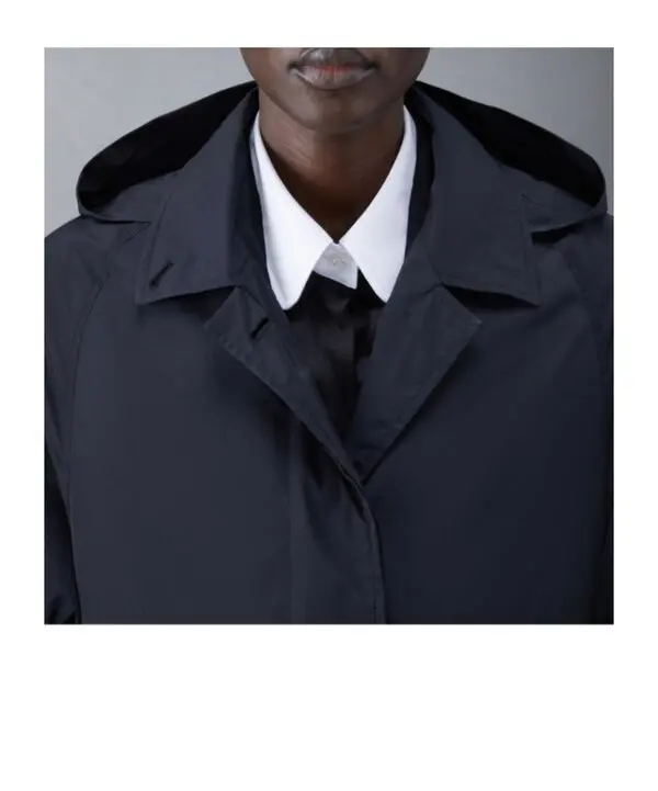 Thom Browne Twill Car Coat