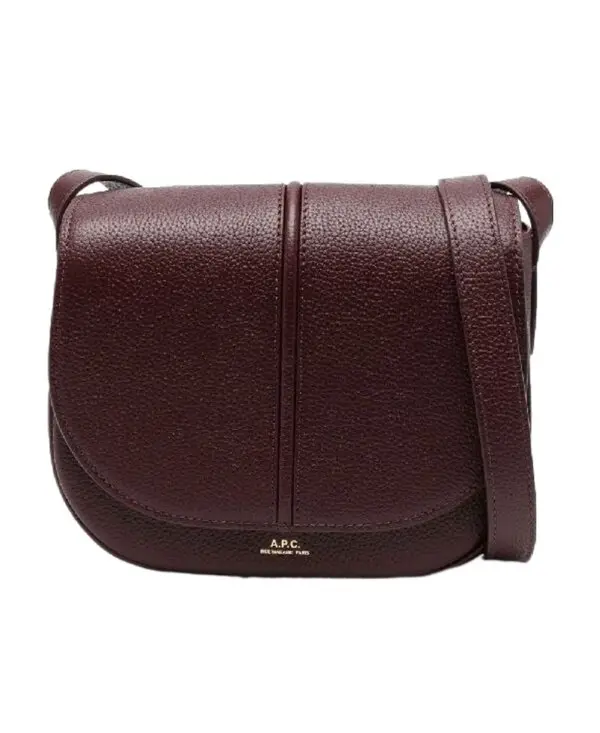 A.p.c. Betty Leather Crossbody Bag - Black