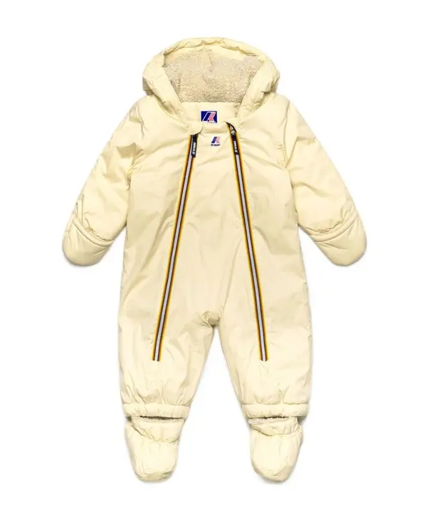 K-WAY Hooded Jumpsuit With Matching Gloves And Socks - Nude