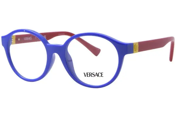 Versace Medusa Motif Round Frame Eyeglasses