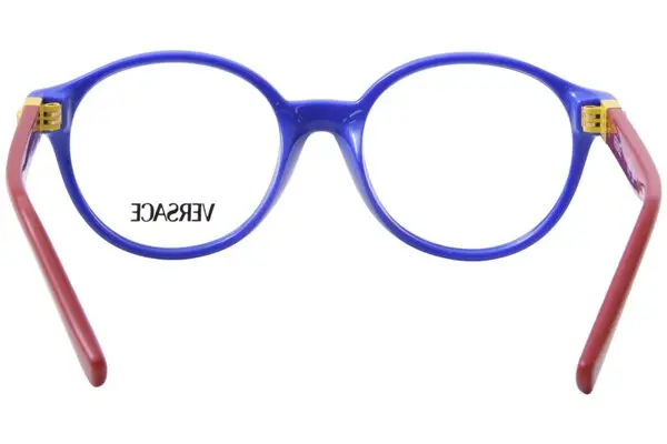 Versace Medusa Motif Round Frame Eyeglasses