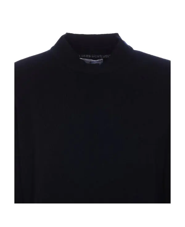 Stone Island Long Sleeve Round Neck Sweater - Blue