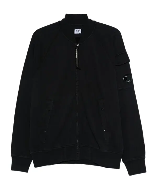 C.P. COMPANY Zip-up Jacket With Ribbed Accents