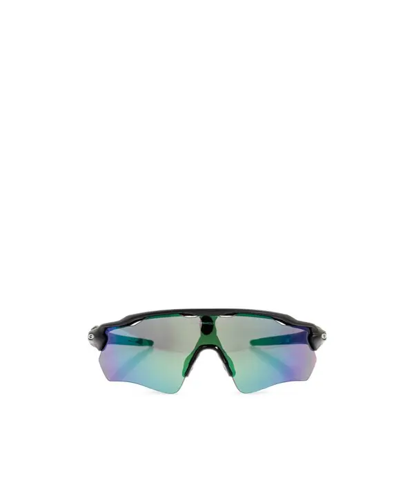 Oakley Radar Oversize Logo-detail Sunglasses - Matte Black