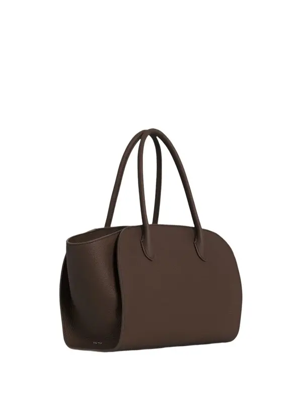THE ROW Marlo Leather Tote Bag - Brown