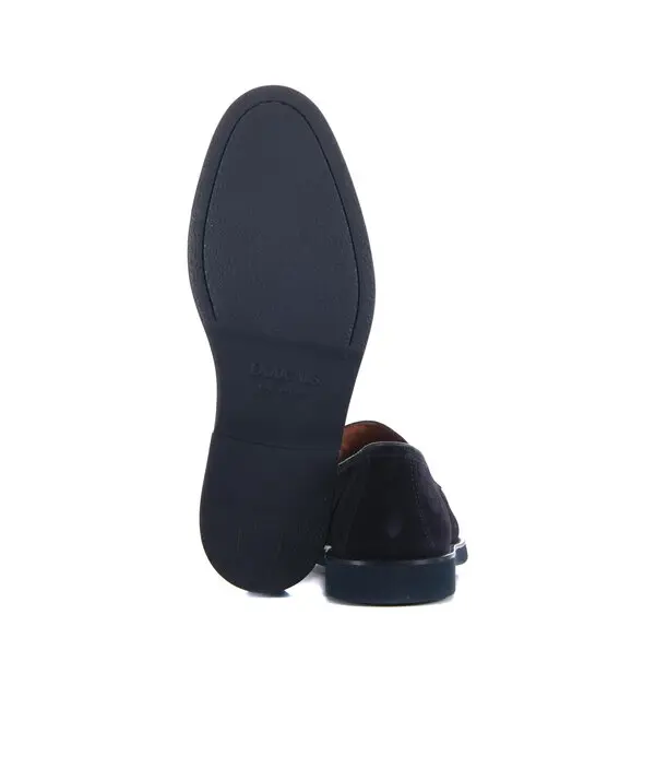 DOUCAL'S Suede Loafers - Black