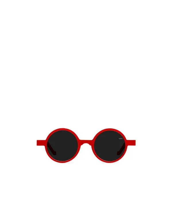 VAVA Round Frame Sunglasses - Red