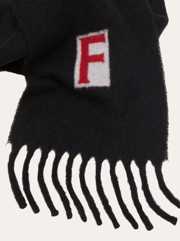 FERRAGAMO Scarf With Jacquard Detailing