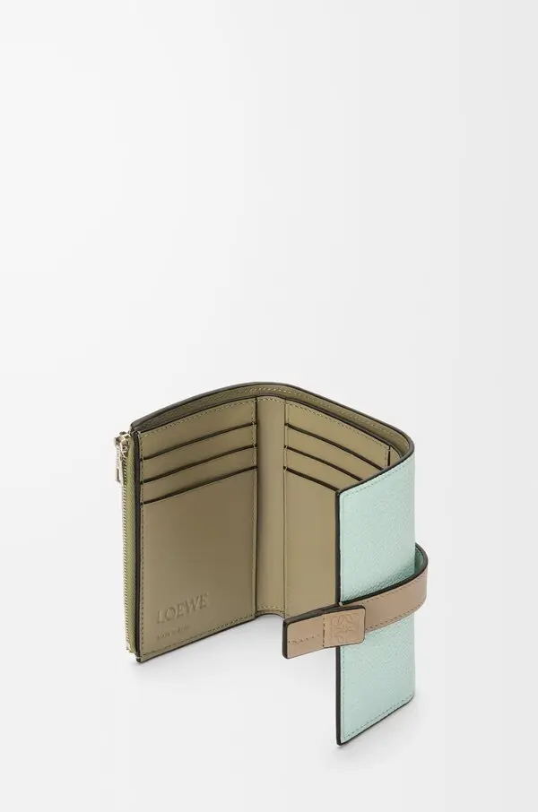 Loewe Small Vertical Wallet In Soft Grained Calfskin