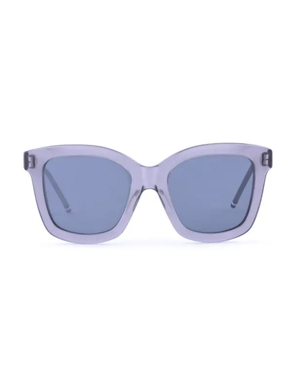 Thom Browne Butterfly-frame Sunglasses - Blue