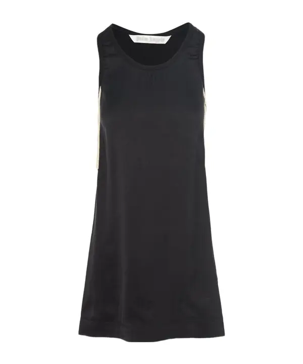 Palm Angels Sleeveless Sporty Midi Dress