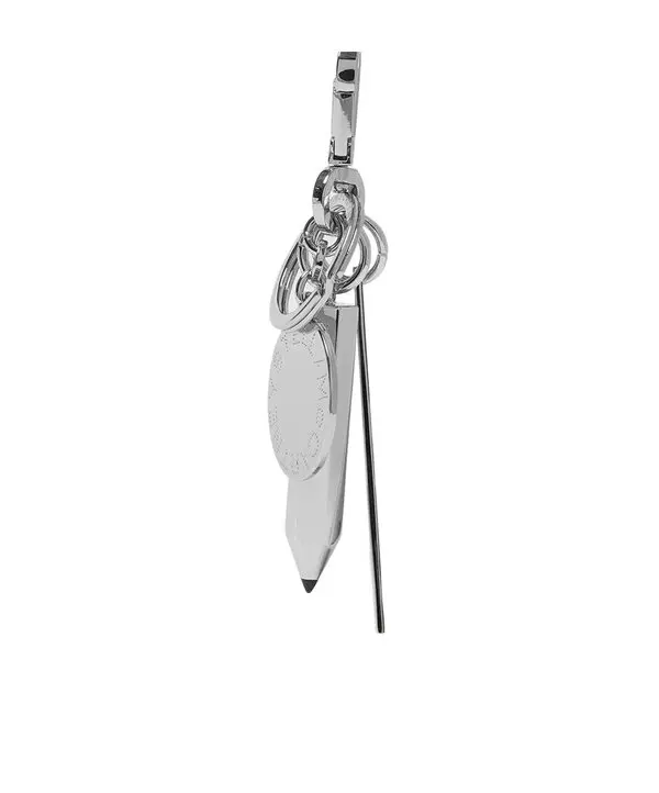 Stella McCartney Stationery Charm Keychain