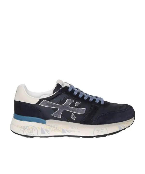 Premiata Lace-up Patchwork Sneakers