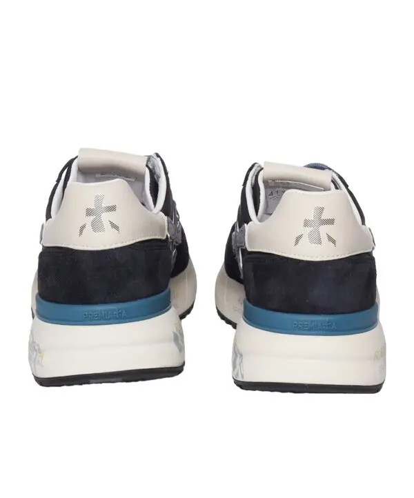 Premiata Lace-up Patchwork Sneakers