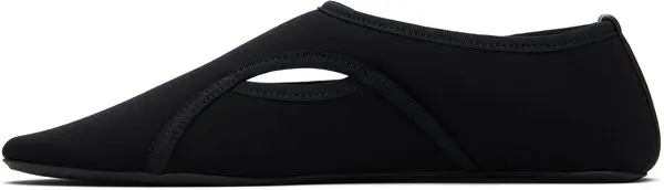 Alaïa Neoprene Ballet Flats With Cutout