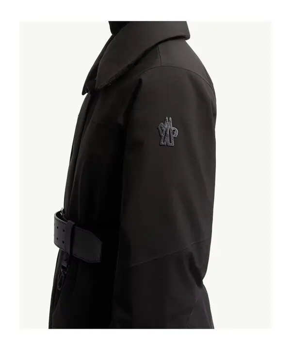 Moncler Vizelles Shearling-trimmed Ski Jacket