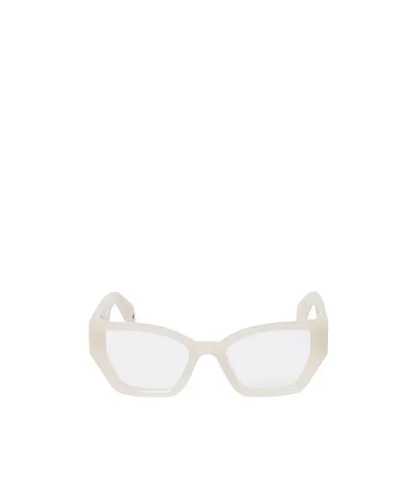 Off-White Style 7q Cat-eye Eyeglasses - White