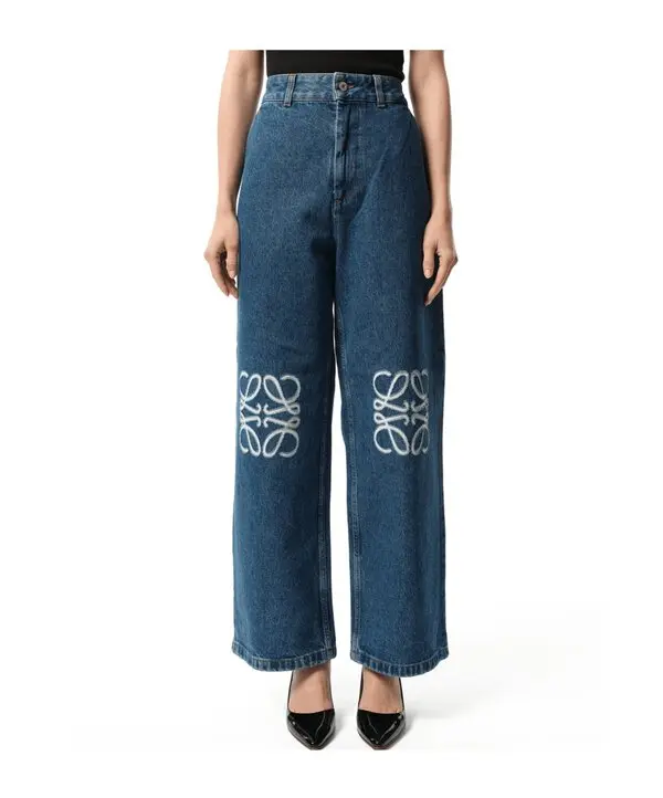 Loewe Anagram Baggy Jeans - No