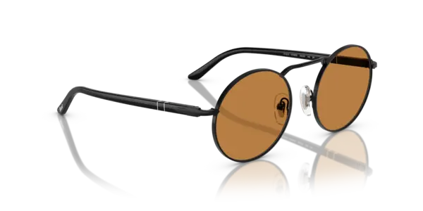 Persol Round Frame Sunglasses - Black
