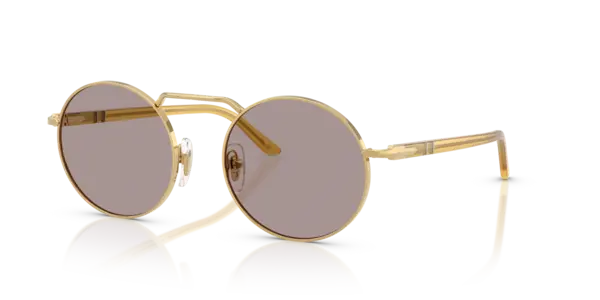Persol Round Metal Sunglasses - Miele