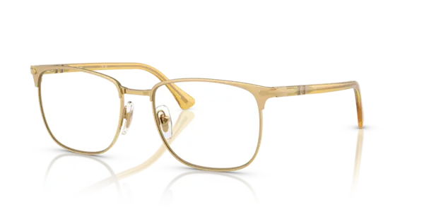 Persol Square Metal Eyeglasses - Miele