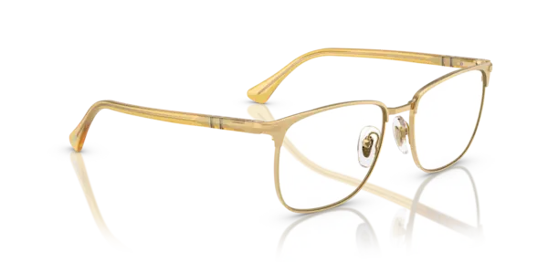 Persol Square Metal Eyeglasses - Miele