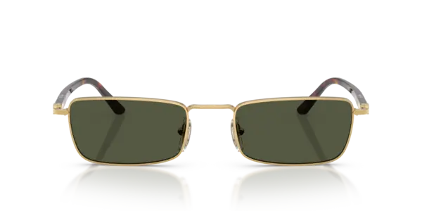 Persol Rectangle Metal Sunglasses - Havana