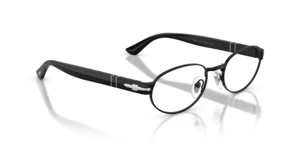 Persol Oval Eyeglasses - Black