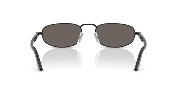 Persol Full Rim Oval Sunglasses - Black