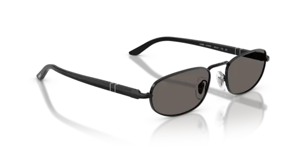 Persol Full Rim Oval Sunglasses - Black