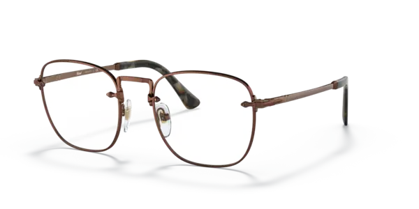 Persol Square Frame Eyeglasses - Brown