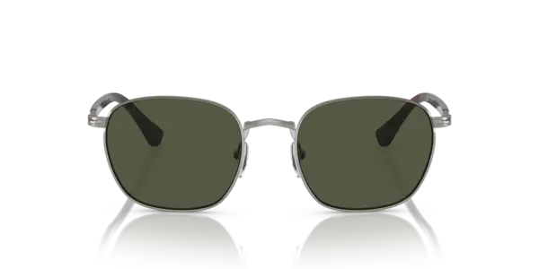 Persol Full Rim Rectangle Sunglasses - Black