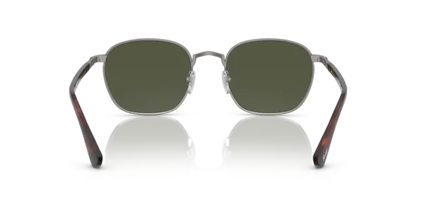 Persol Full Rim Rectangle Sunglasses - Black