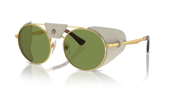 Persol Protector Round Sunglasses - Gold