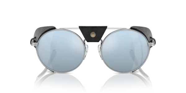 Persol Round Frame Sunglasses - Silver