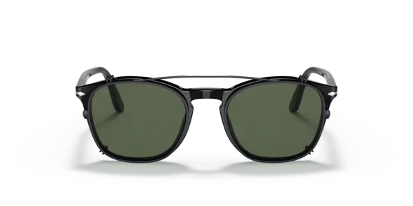 Persol Clip-on Sunglasses - Gunmetal