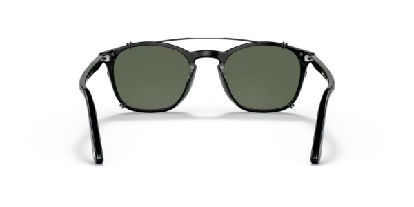 Persol Clip-on Sunglasses - Gunmetal