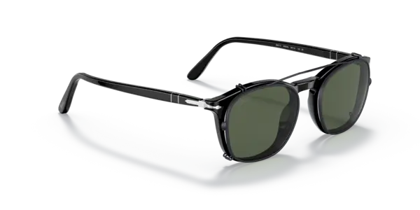 Persol Clip-on Sunglasses - Gunmetal