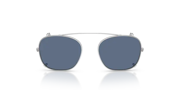 Persol Clip-on Sunglasses - Matte Silver