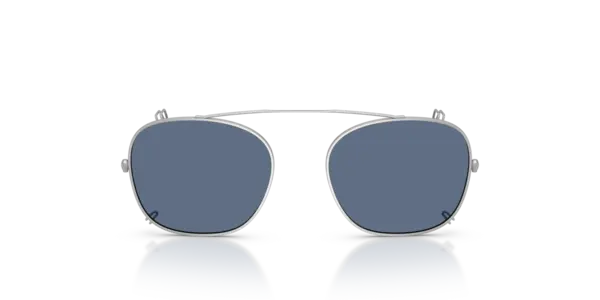 Persol Clip-on Sunglasses - Matte Silver