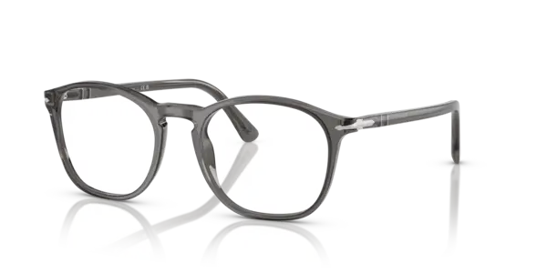 Persol Acetate Eyeglasses - Transparent Grey